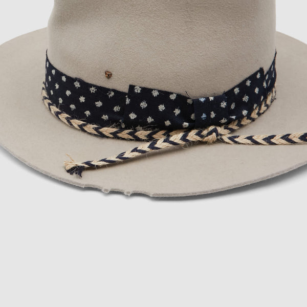 Superduper Stonewash Siver Belly Diamond Crown Hat - DeeCee style