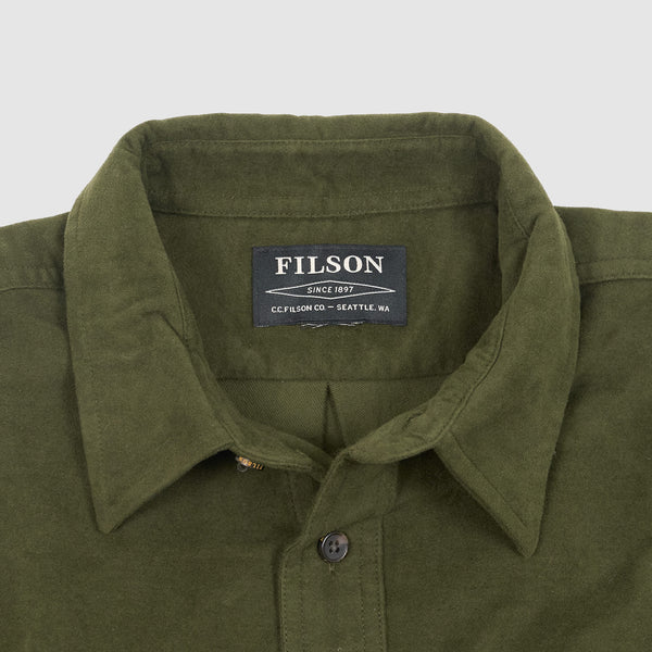 Filson Cotton Moleskin Sports Shirt up to Big Sizes - DeeCee style