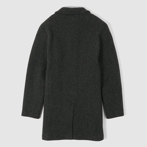 Palto Alfredo British Herringbone Wool Coat - DeeCee style