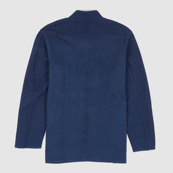 Blue Blue Japan Shashiko Work Overshirt Jacket - DeeCee style