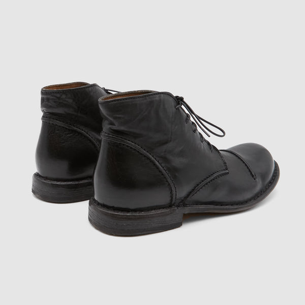 Moma Ladies Derby Lace-Up Ankle Boots - DeeCee style