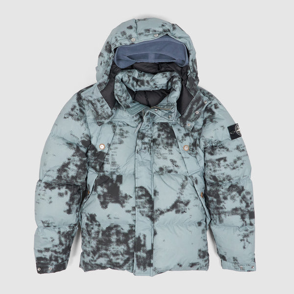 Stone Island Camouflage Down Ice Jacket - DeeCee style
