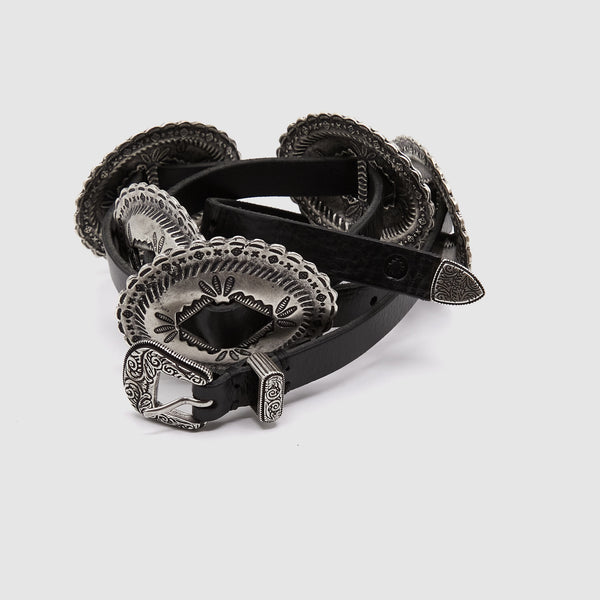 Rustmood Jim Morrison Ladies Concho Belt - DeeCee style