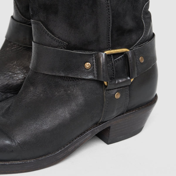 Moma Ladies Biker Boots - DeeCee style
