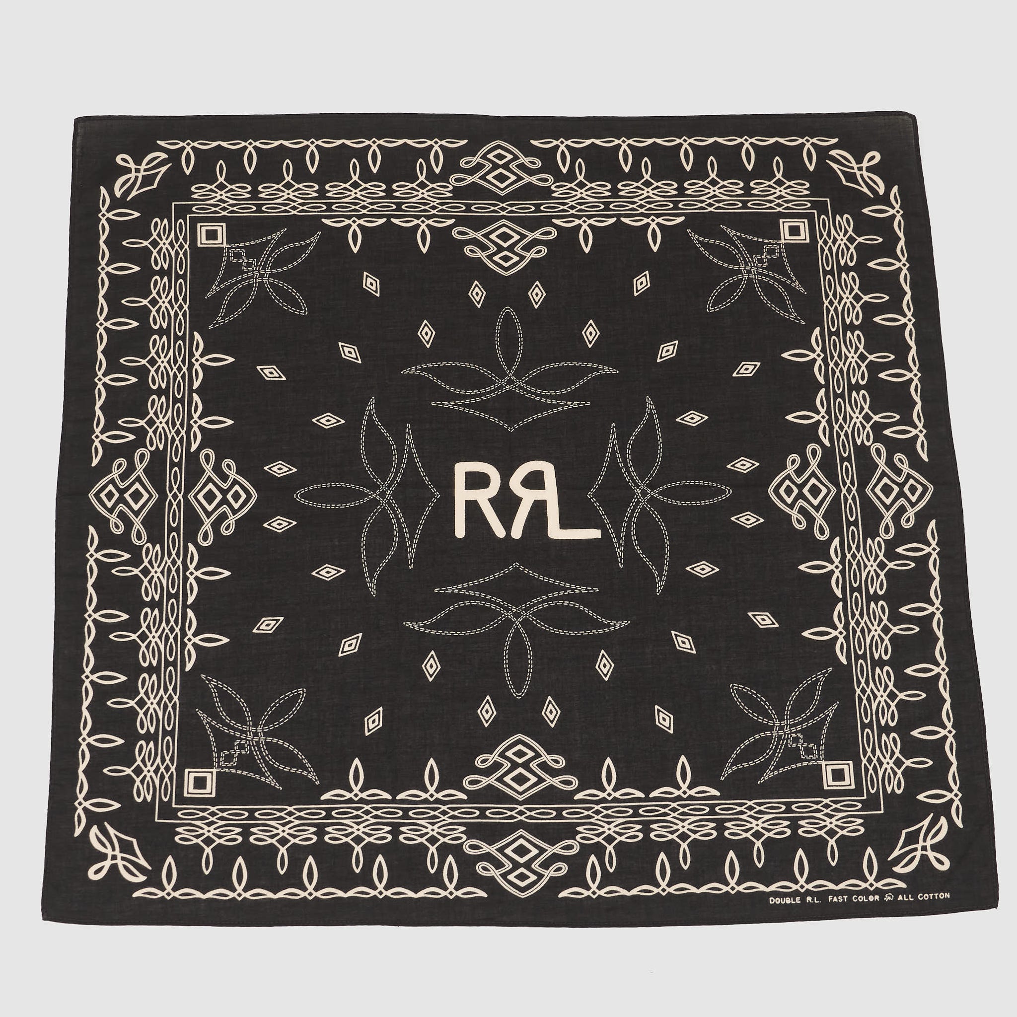 Double RL Cotton Western Bandana - DeeCee style