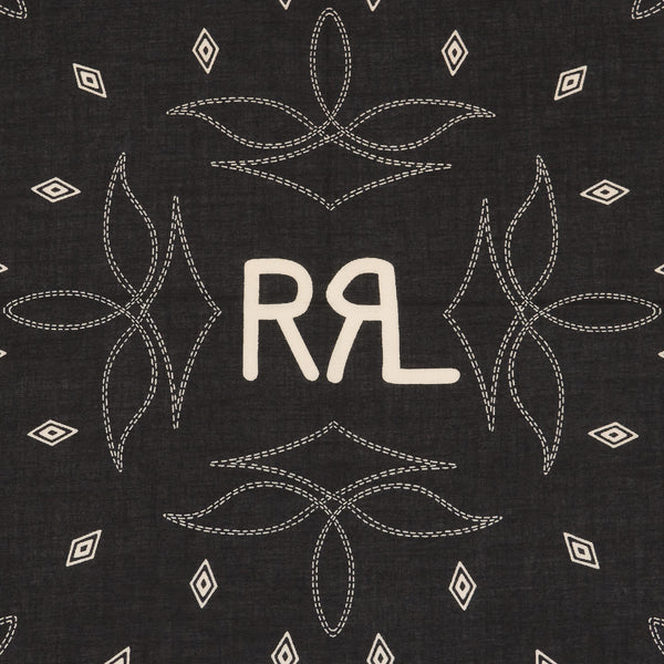 Double RL Cotton Western Bandana - DeeCee style
