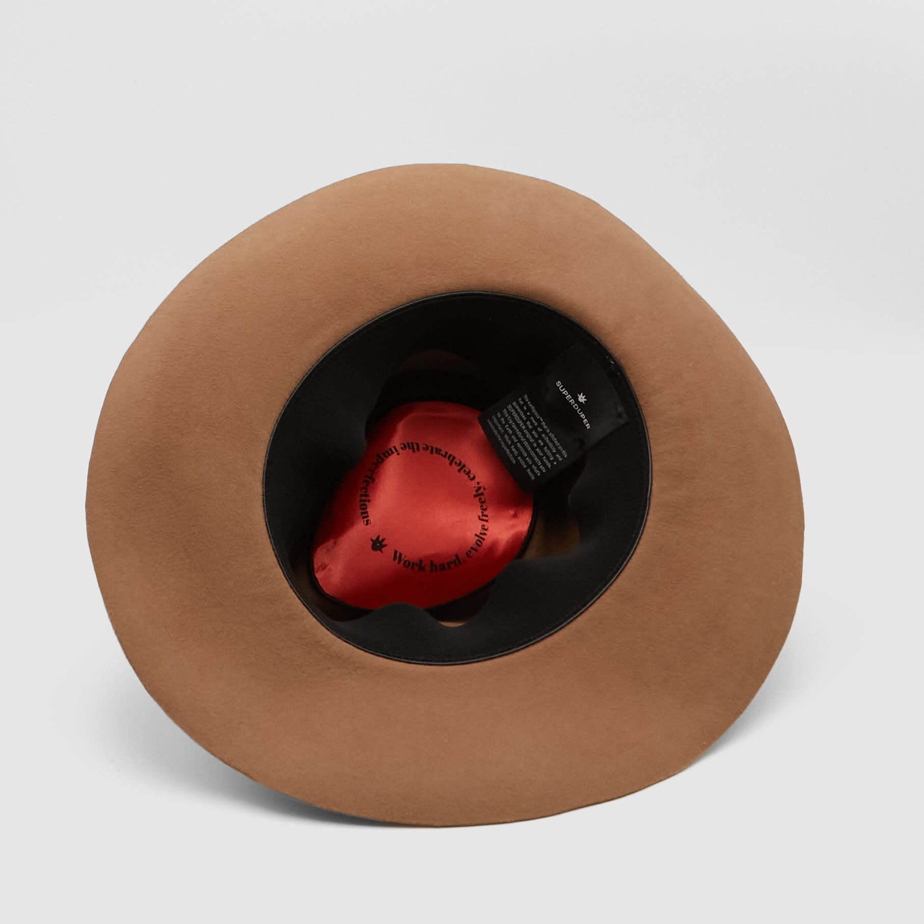 Superduper Stonewash Destino Diamond Crown Hat Stone Washed Camel ...